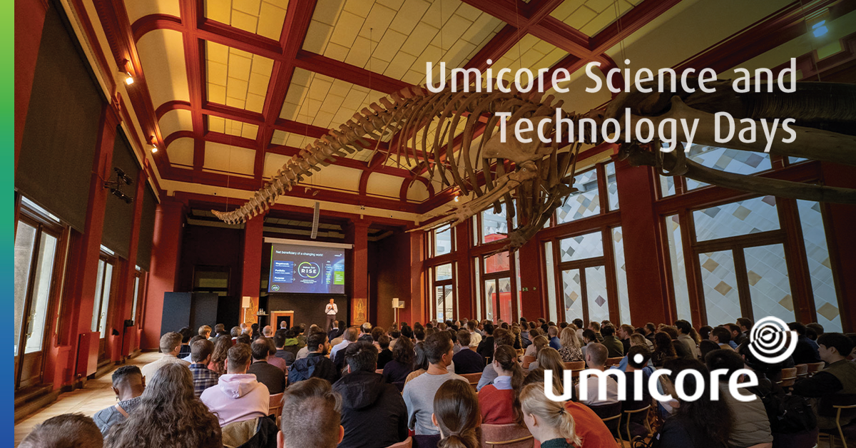 Umicore Science & Technology Days | Umicore
